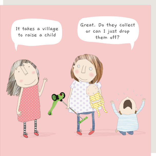 Village Card – Little Poppy Lane