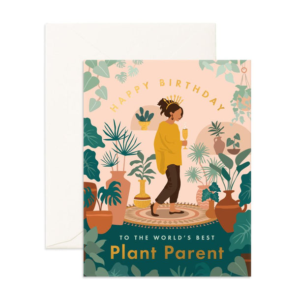 Happy Birthday Plant Lady Card – Little Poppy Lane