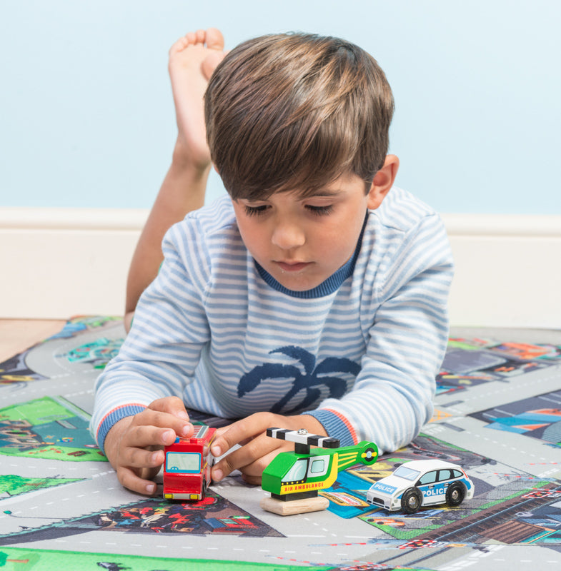 Emergency Vehicles Set – Little Poppy Lane